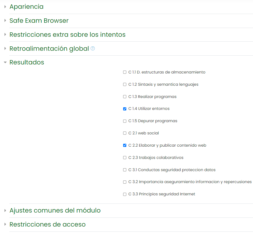 2. Asignar Criterios de Evaluación a Actividades | Evaluación Criterial ...