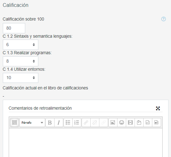 4. Evaluar Tareas | Evaluación Criterial con Moodle